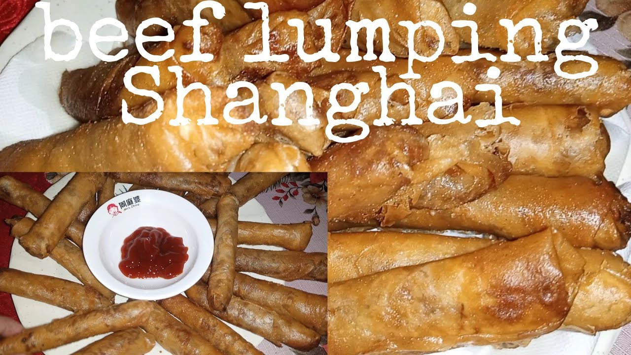 BEEF LUMPIANG SHANGHAI RECIPE | gracefully TV