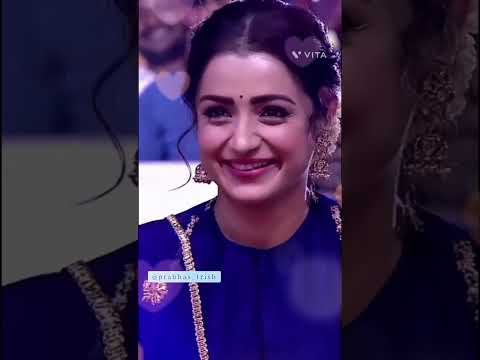Prabhas Trisha new editing #prabhas #trisha #trishakrishnan