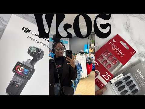 MAINTENANCE DAY VLOG| TRYING PRESS ON| COLLECTING DJI OSMO CAMERA
