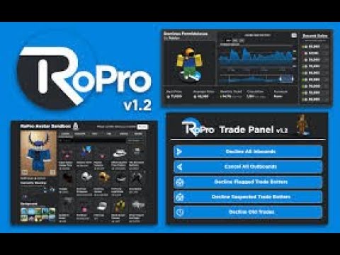 How to download Ropro Roblox extension! Pc version