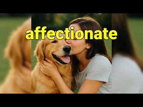 Affectionate: Meaning, Pronunciation, Definition in American & British English - affectionateness
