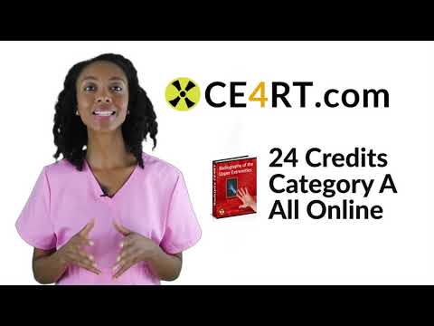 24 X-Ray CE Credits for ARRT® certification and registration and State radiography registries.
