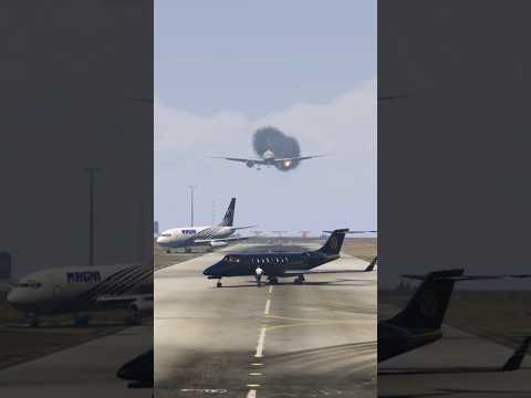 Evacuation FAILED! Plane Crashes on Runway in Seconds