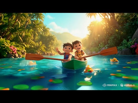 Row Row, Pat-a-Cake & 5 Hens | Melo Bello 3D Rhymes