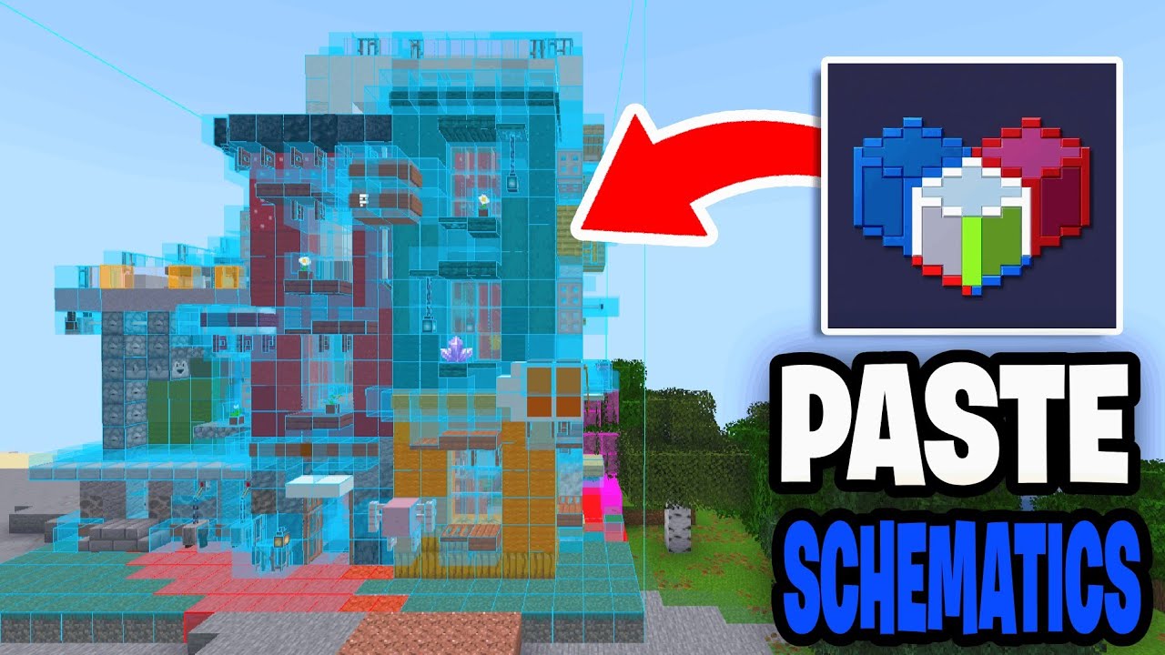 How To Paste Schematics In Litematica! - Tutorial