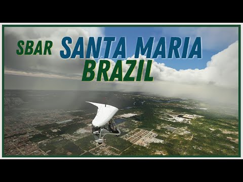 Microsoft Flight Simulator SBAR Santa Maria Airport Aracaju Brazill