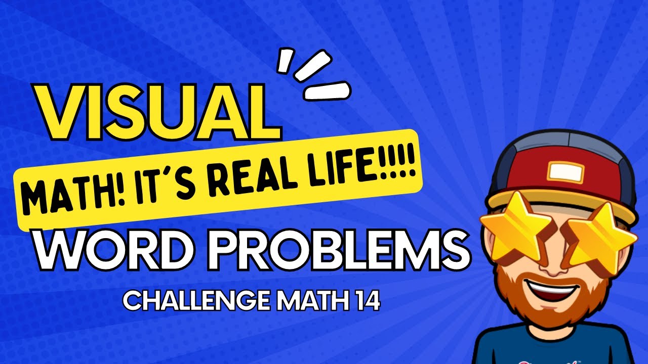 Math Olympiad Type Questions - Visual Word Problems - Real World Math Problems #14