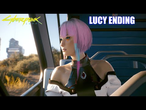 Lucy mourns Rebecca & David in Cyberpunk 2077 Edgerunners Ending