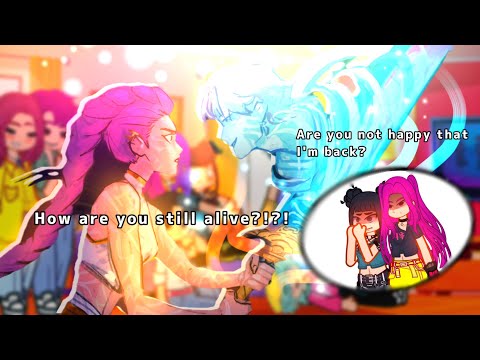 Kpop Demon Hunters React To The Future/Past ✨️||Part 1||Gacha Club and Gacha Life||Animation||