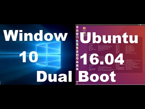 How to Install Ubuntu 16.04 with Windows 10 in Dual boot