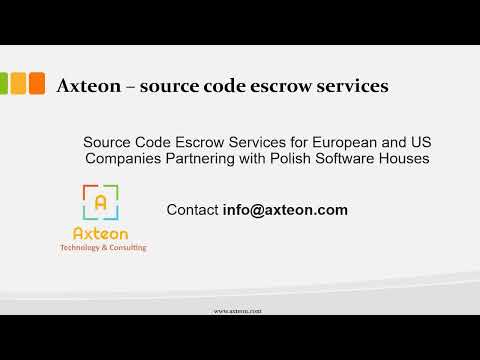 Axteon – source code escrow services , source code escrow verification, software escrow in GxP