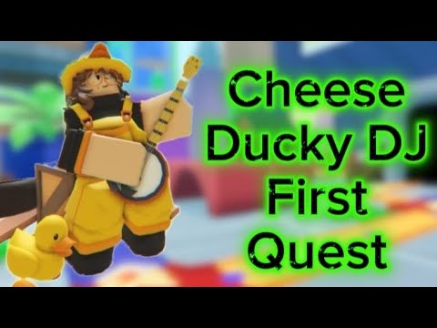 how to complete the first quest of Ducky DJ EASILY! 🐤 Roblox TDS