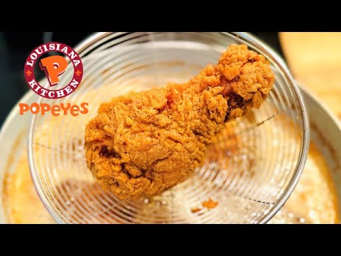 Popeye’s Famous Fried Chicken Recipe | FRIED CHICKEN | STEP BY STEP FRIED CHICKEN