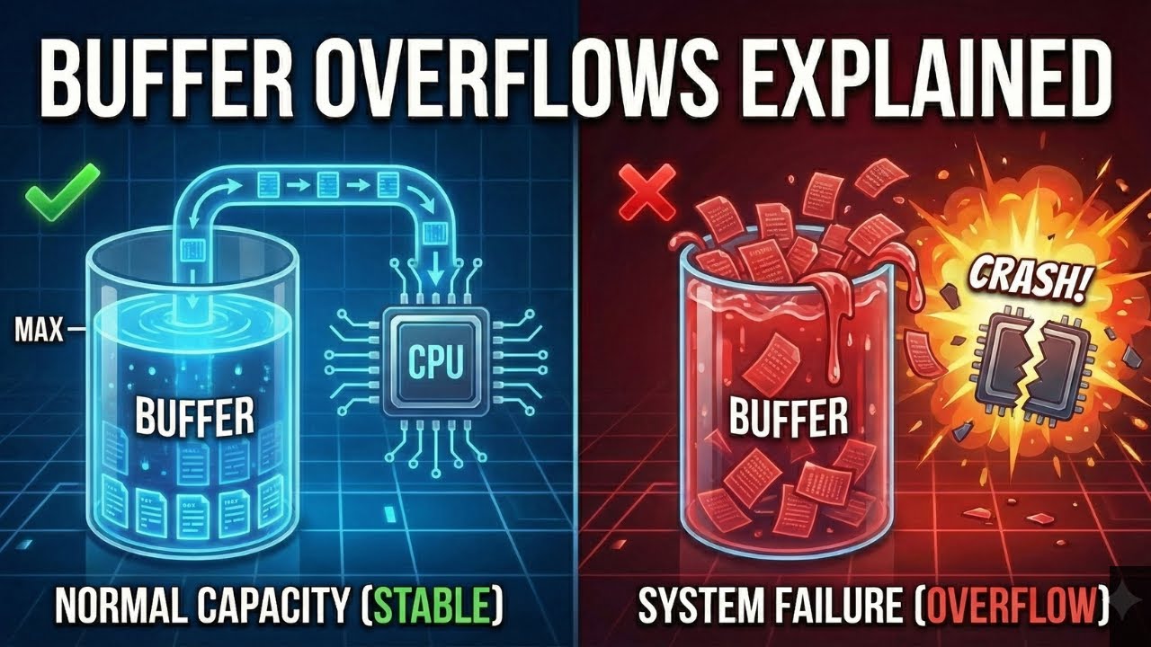 Buffer Overflows Explained (Hacking Memory)!