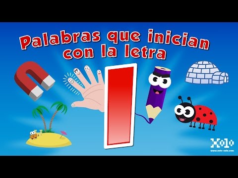 Words that start with the letter i for children in Spanish