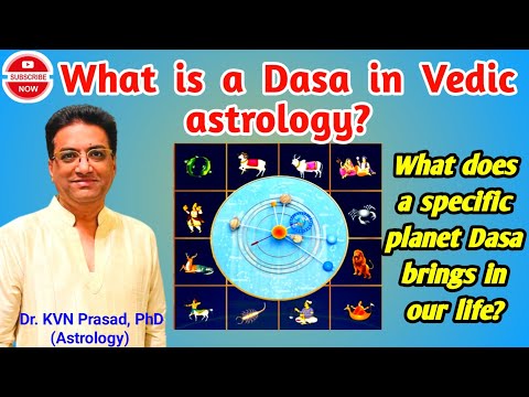 What is a Dasa in Vedic astrology | What does a specific planet's Dasa bring in our life? #astrology