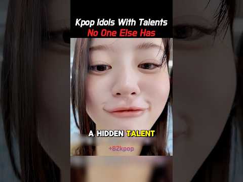 Kpop Idols With Talents No One Else Has #kpop #kpopidol #kpopedit #shorts