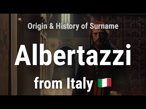 Albertazzi from Italy 🇮🇹 - Meaning, Origin, History & Migration Routes of Surname