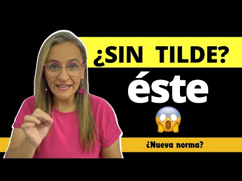 😱 éste ¿Ya no lleva tilde? éste, este. Cuál es la diferencia entre este y éste. Cuándo acentuar este