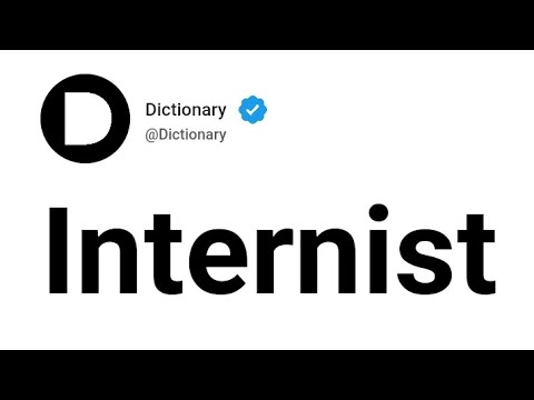 Internist Meaning In English