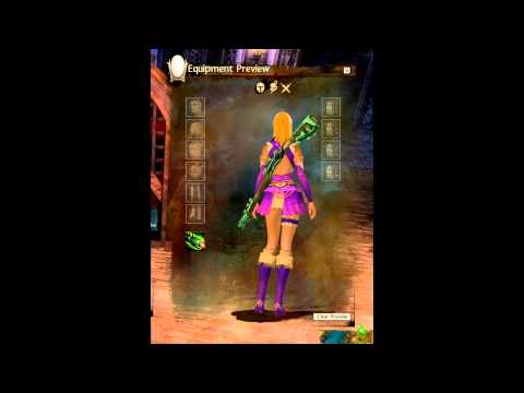Guild Wars 2 Complete Pistols and Rifles Models - PvP and PvE