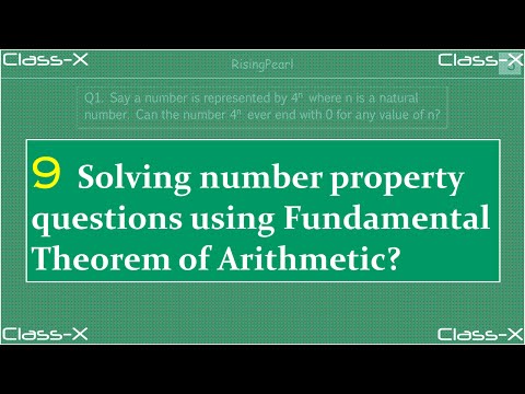 Examples of Fundamental theorem of Arithmetic Video Lecture - Class 10