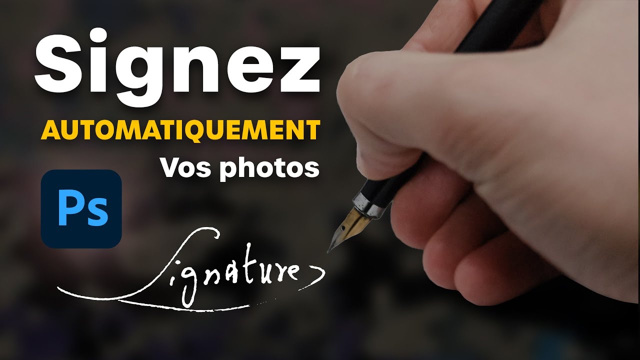 Comment signer vos photos par lot avec Photoshop - MagazinePhoto.fr