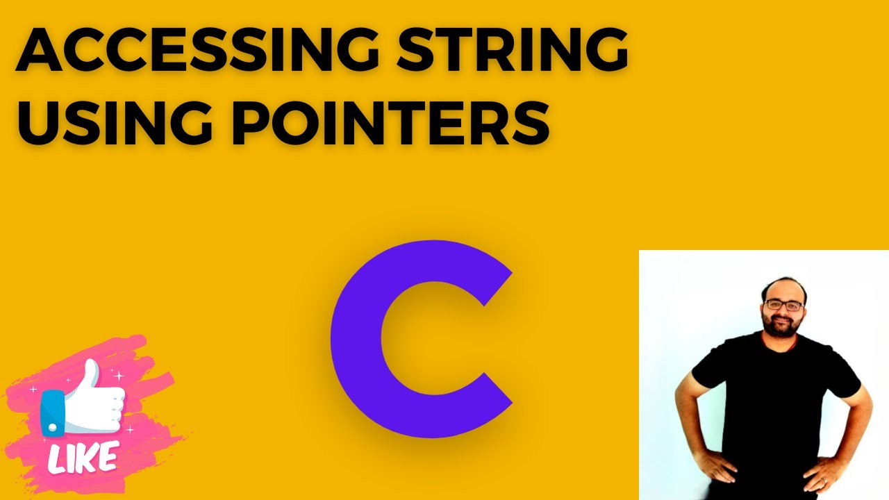 Accessing String using Pointers