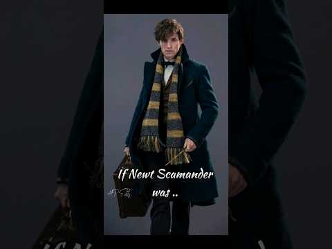 If Newt Scamander was ...πβ¨οΈπΌ #wizardingworld #fantasticbeasts #newtscamender #harrypotter