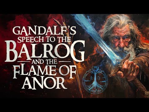 What did Gandalf's Speech to the Balrog Mean? What is the Flame of Anor?