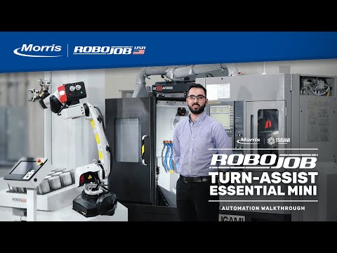 Smarter CNC Automation: RoboJob Turn-Assist Essential Mini | Automation Walkthrough