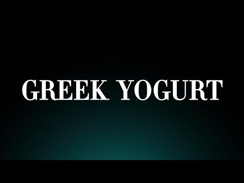 Learn How to Pronounce 'Greek Yogurt'! Correctly (Food Pronunciation Guide)