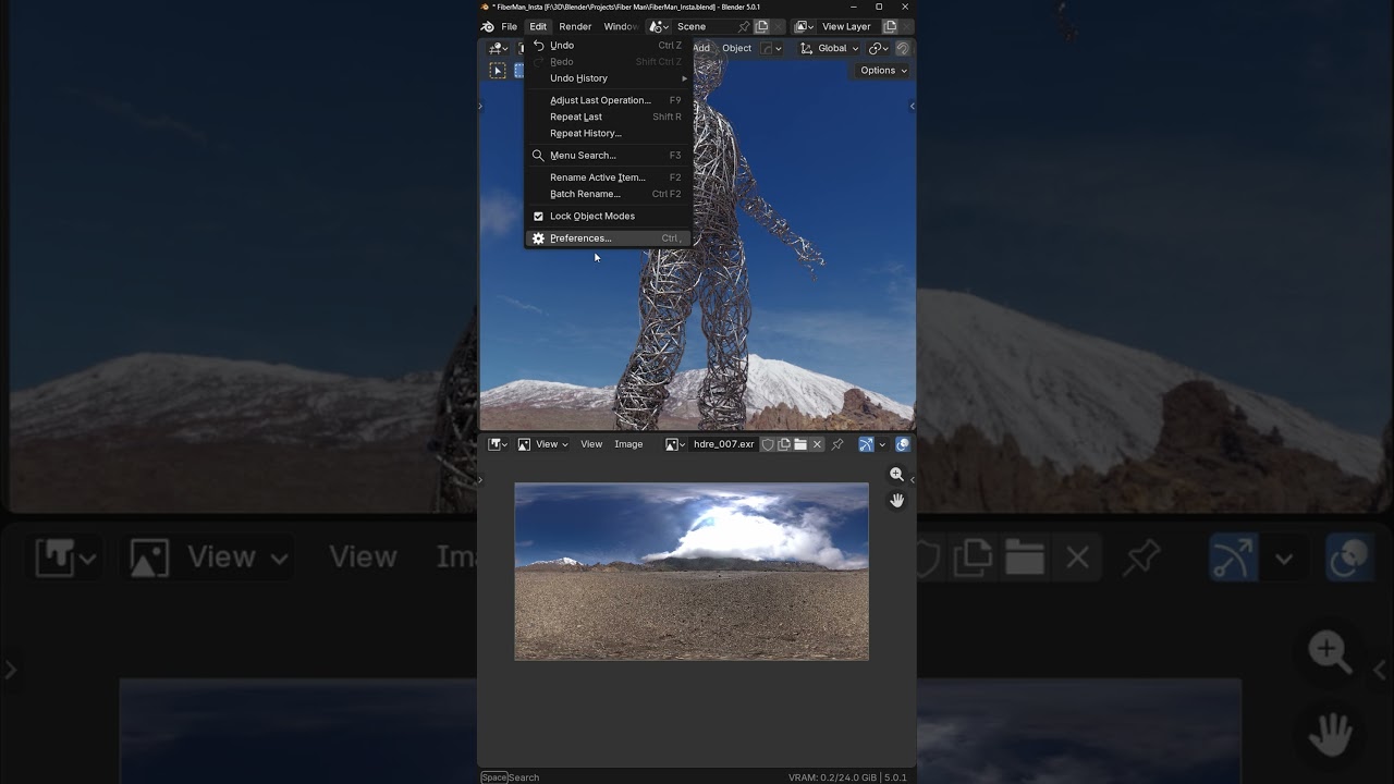 Stop Reloading Textures Manually in Blender