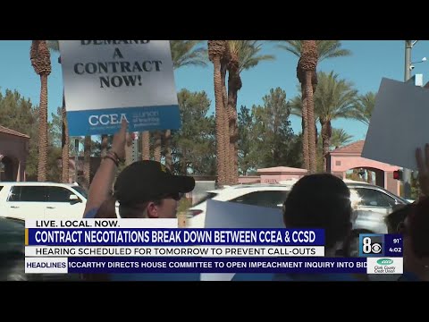 CCSD declares 'impasse' in negotiations with teachers' union, calls for arbitration