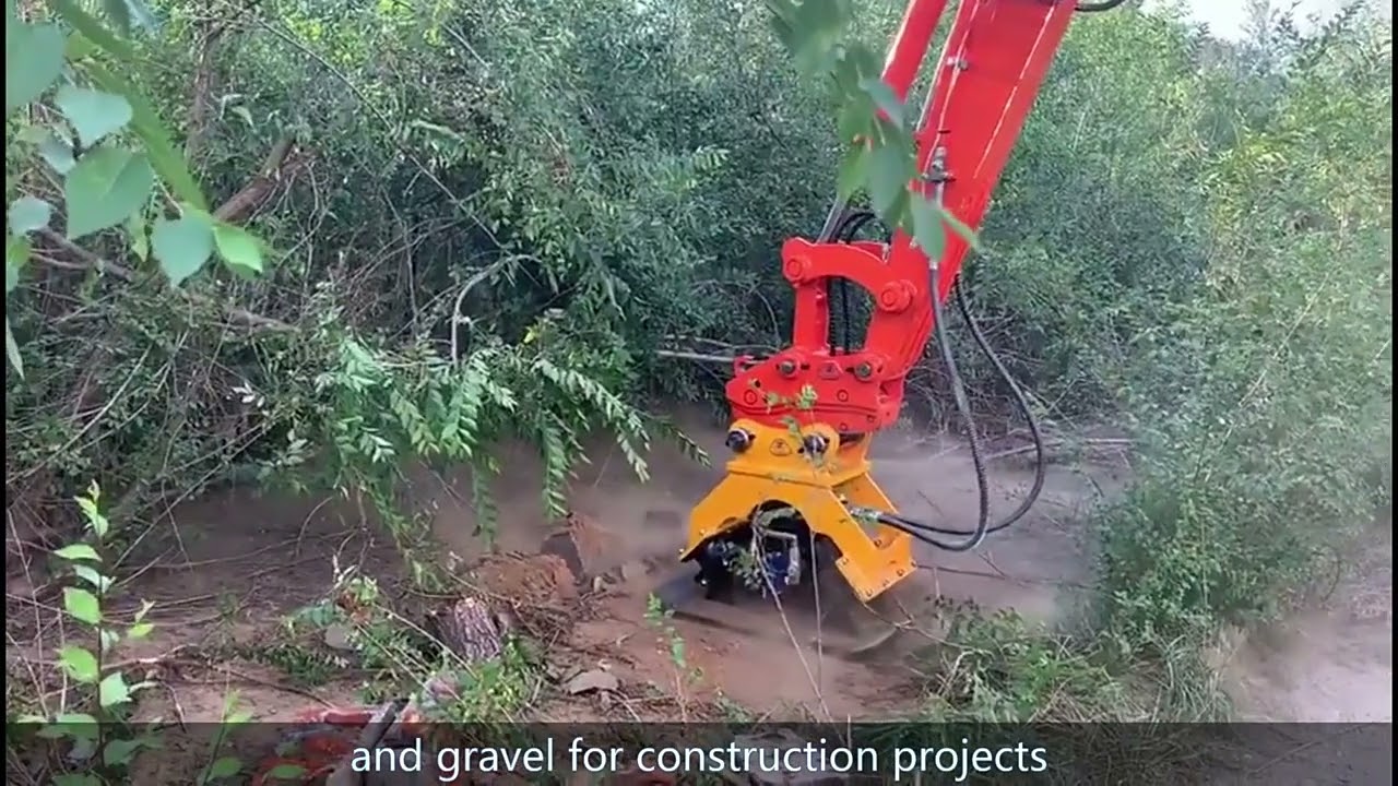 JIANGTU Attachments: Hydraulic Plate Compactor
