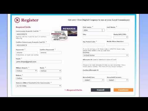 Rewards Card: How to Register