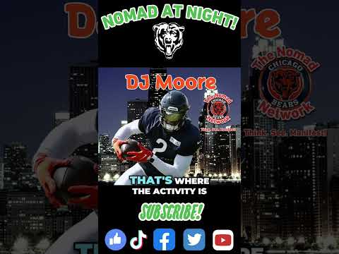 Chicago Bears DJ Moore Will Get A VARIETY Of Looks In Training Camp.🔥