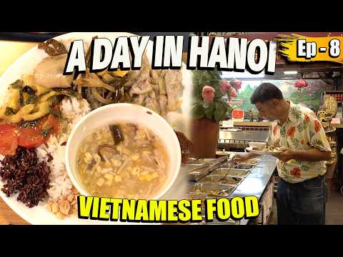 Ep 8 - Exploring Hanoi, North Vietnam | Hanoi Train Street,| Banh Mi famous breakfast