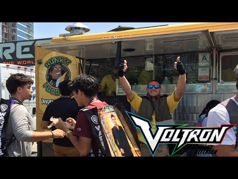 Voltron: Hunk's Food Truck at SDCC!