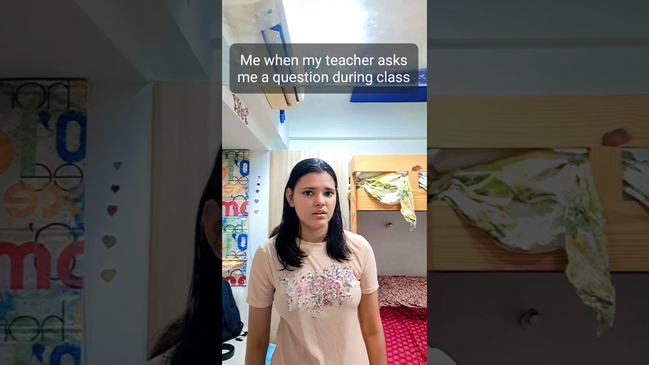 When the teacher asks you a question but you're not interested😭 #shortsfeed #fyp #shortsyoutube