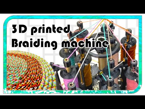 🧑‍🔧 3D printed braiding machine・ STL File for ・Cults