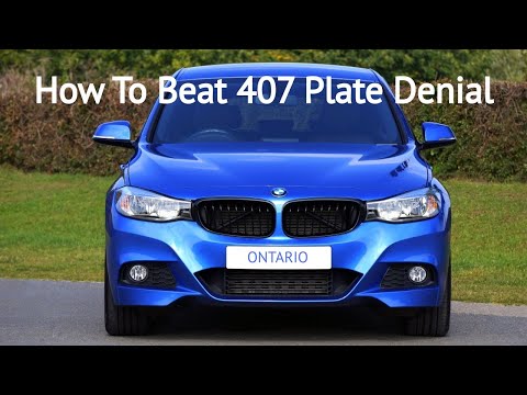 How To Beat 407 ETR Plate Denial Special Report
