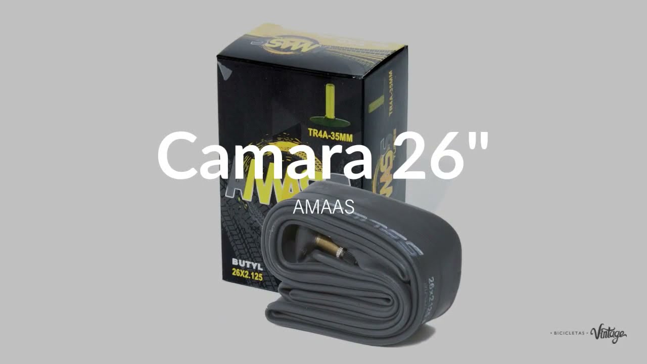 Cámara de bicicleta 26