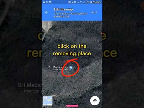 Remove or close any place from google map