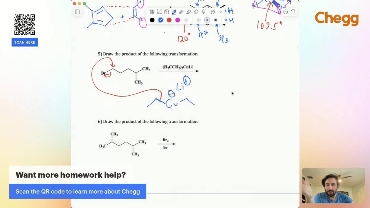 Chegg Organic Chemistry Office Hours With Professor Dave (4/22/25)