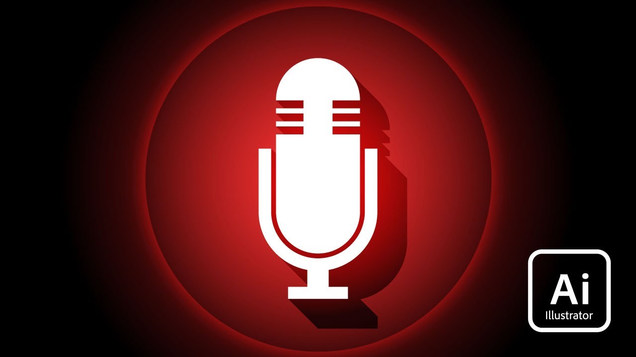 Adobe Illustrator | Vector Microphone Tutorial