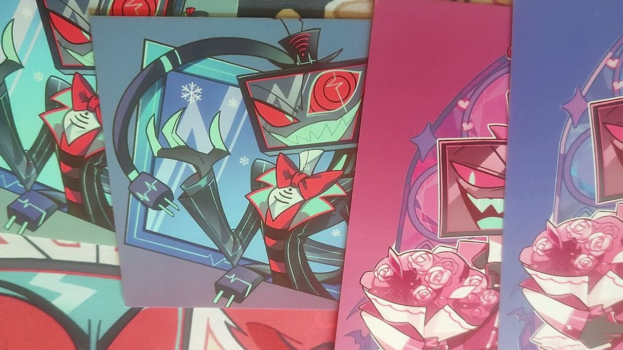 Unboxing Hazbin Hotel Pins (From Awm_Pins & Liu_Hagaren)