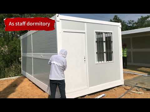 Tired of cramped, temporary site offices? Meet the future of workspaces – our foldable modular units