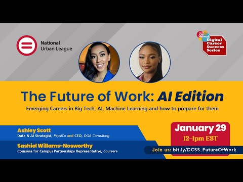 Digital Career Success Series: The Future of Work: AI Edition