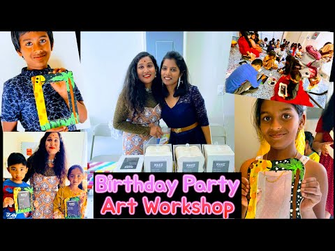 Birthday Party Art And Painting Workshop|Ut Creations Official|Bay Area California|Any Occasion